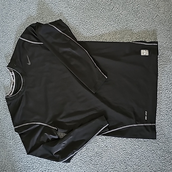 Nike | Shirts & Tops | Nike Pro Combat Drifit Fitted Youth M 12 | Poshmark